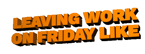Work On Friday Stickers - Find & Share on GIPHY