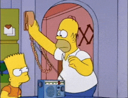 Homer Simpson Running GIF by dinakelberman