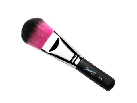 Pink And Black Brush Stickers - Find & Share on GIPHY