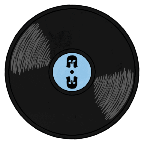 Record Player Spinning Sticker by Spartan Records for iOS & Android | GIPHY