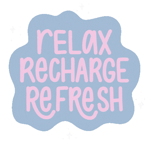 Mental Health Relax Sticker - Find & Share on GIPHY