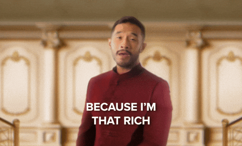 Im Rich GIF by OCBC Indonesia - Find & Share on GIPHY