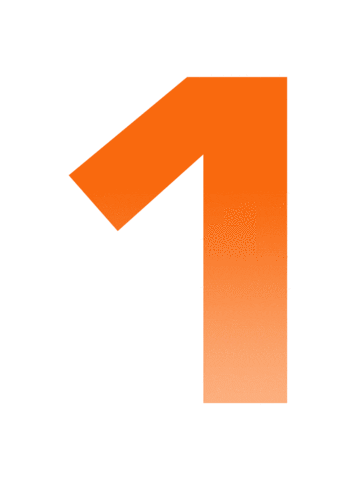 Number 1 Sticker by ratedglobal for iOS & Android | GIPHY