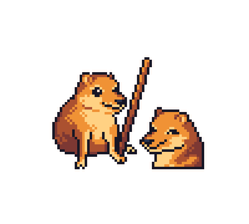 Cheems Bonk Stickers - Find & Share on GIPHY