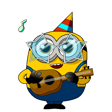Happy Birthday Minion Stickers - Find & Share on GIPHY