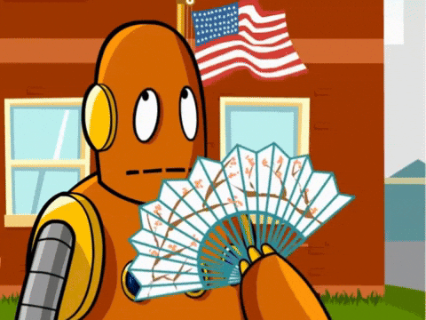 Summer Heat Fan GIF by BrainPOP - Find & Share on GIPHY