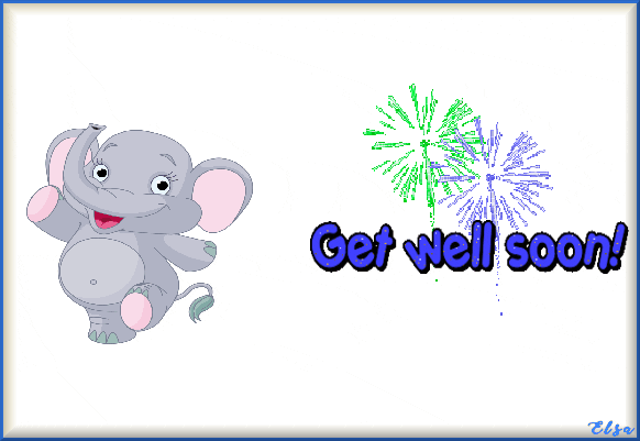 Get Well Soon Animated Card GIF