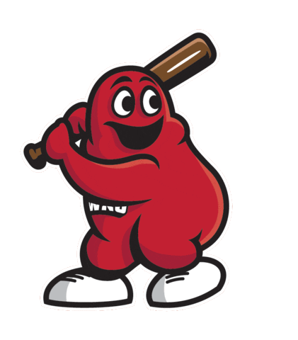 Big Red Baseball Sticker by Western Kentucky University for iOS & Android | GIPHY