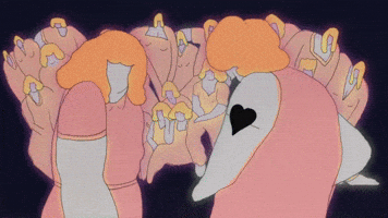 pink dancing GIF by Numecaniq