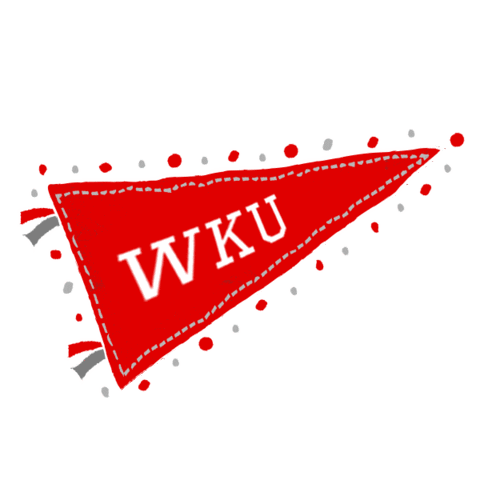 School Spirit Pennant Sticker by Western Kentucky University for iOS & Android | GIPHY