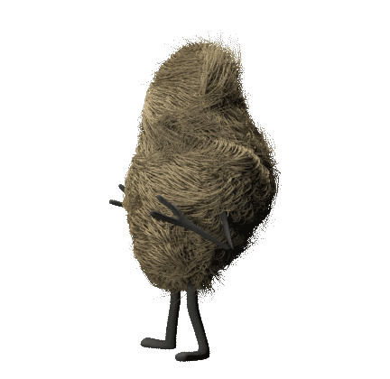 Hair Fluff Stickers - Find & Share on GIPHY