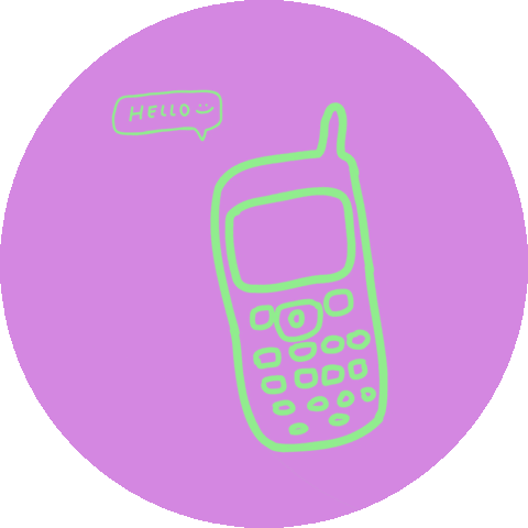 Phone Hello Sticker for iOS & Android | GIPHY