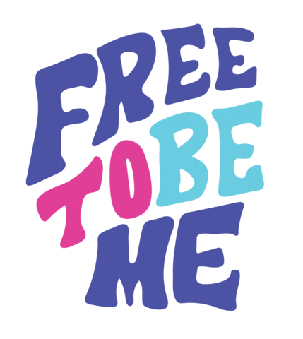 Free To Be Me Sticker by popstar for iOS & Android | GIPHY