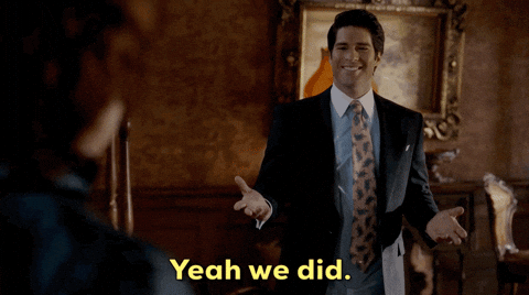 Yeah I Did GIF by CBS - Find & Share on GIPHY
