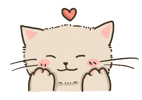 Cat Love Sticker for iOS & Android | GIPHY
