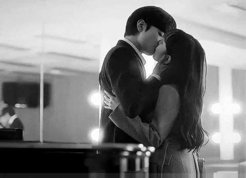 Korean Drama Kiss GIF - Find & Share on GIPHY