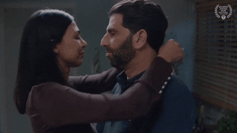 Comforting Perfect Strangers GIF by Atlanta Jewish Film Festival - Find & Share on GIPHY