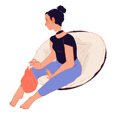 Sit By The Fire Stickers - Find & Share on GIPHY