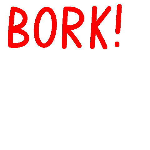 Bork Stickers - Find & Share on GIPHY
