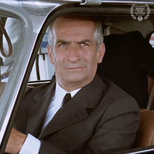 Mocking Louis De Funes By Atlanta Jewish Film Festival Find And Share On Giphy
