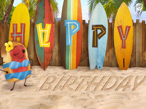 Beach Birthday GIFs - Find & Share on GIPHY