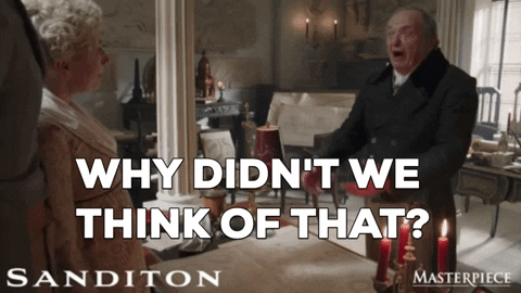 Aha Eureka GIF by MASTERPIECE | PBS - Find & Share on GIPHY