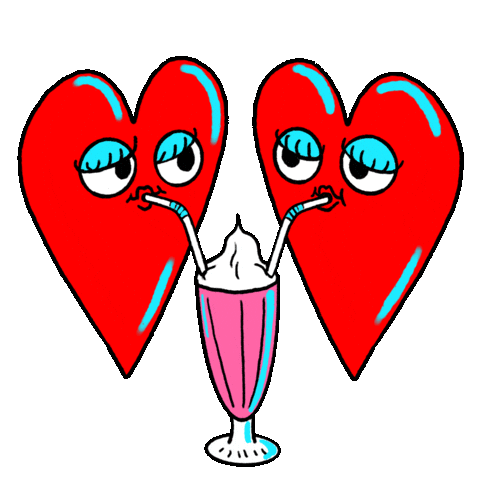 Sharing A Milkshake Stickers - Find & Share on GIPHY