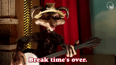 Break Time Is Over GIFs - Find & Share on GIPHY