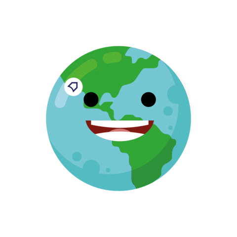 Earth Planets Sticker by Geniebook - Find & Share on GIPHY