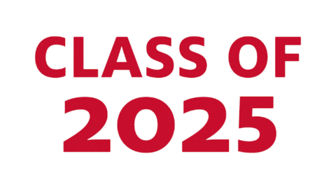 Class Of 25 Red Stickers - Find & Share on GIPHY