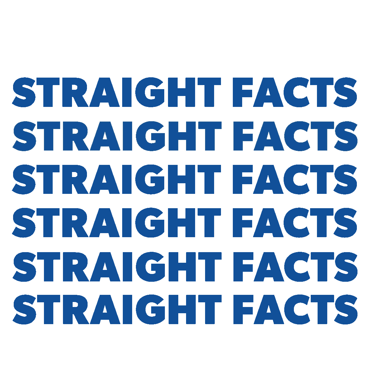 Facts Straight Stickers - Find & Share on GIPHY