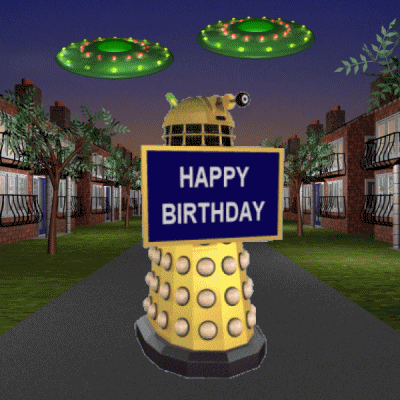 Dalek Birthday GIFs - Find & Share on GIPHY