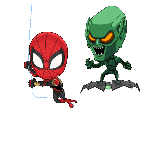 Spiderman Running Stickers - Find & Share on GIPHY