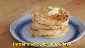 National Pancake Day Lol GIF by Lance Ford