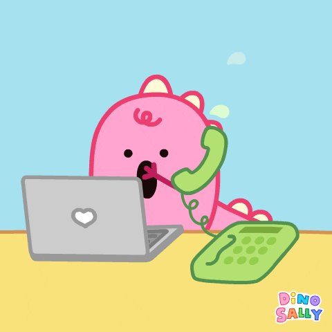 Happy Work From Home GIF by DINOSALLY - Find & Share on GIPHY