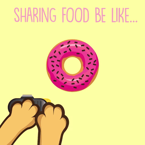 Sharing Food - GIPHY Clips