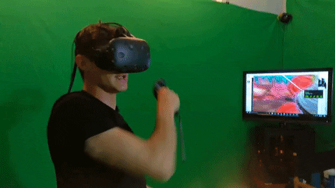 Happy Virtual Reality GIF by N0va - Find & Share on GIPHY
