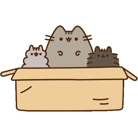 Cat Adopt Sticker by Pusheen - Find & Share on GIPHY