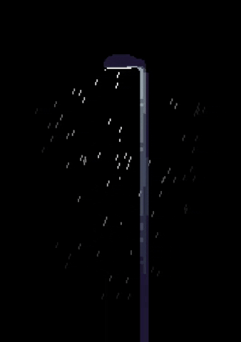 Aleha84 giphyupload pixelart night rain GIF