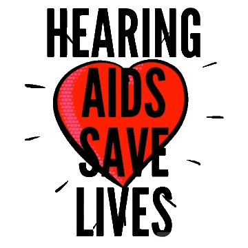 Hearing Aids Save Lives Stickers - Find & Share on GIPHY
