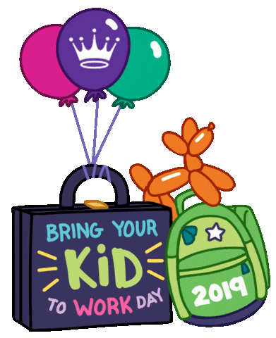 Happy Bring Your Kids To Work Day 2019 Stickers - Find & Share on GIPHY