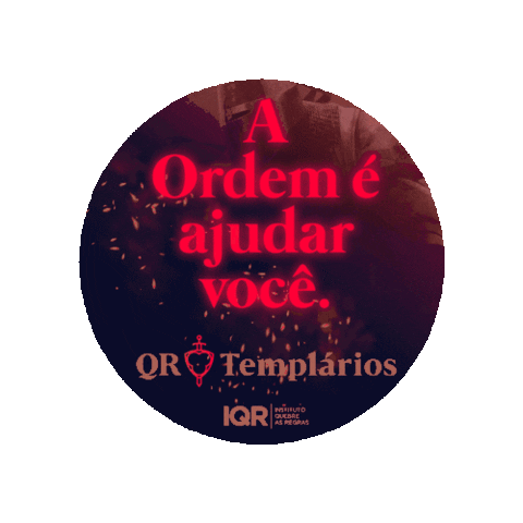 Templarios Sticker by Instituto QR - Find & Share on GIPHY