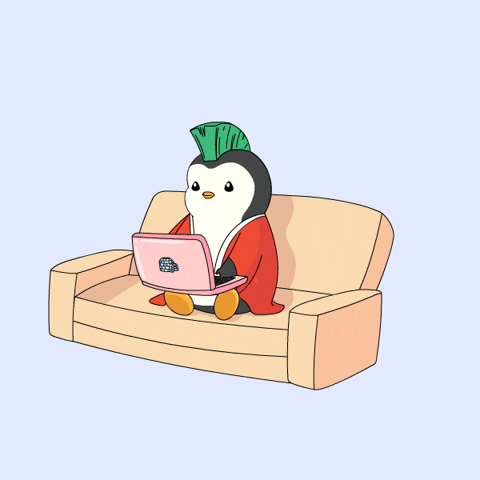 Work Working GIF by Pudgy Penguins - Find & Share on GIPHY
