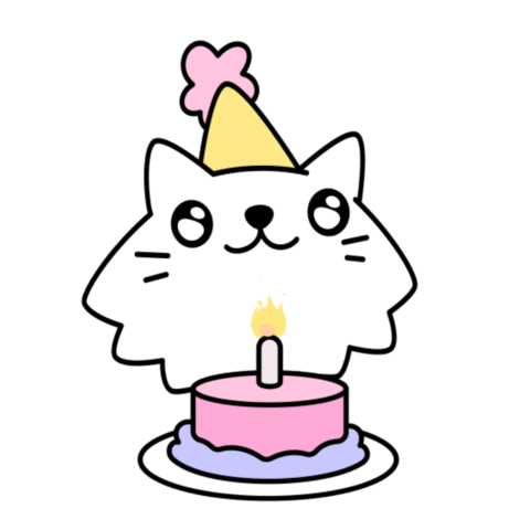 Happy Birthday Celebration Sticker by doodles for iOS & Android | GIPHY