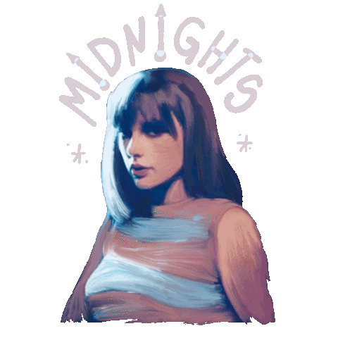 Taylor Swift Art Sticker by Espelho for iOS & Android | GIPHY
