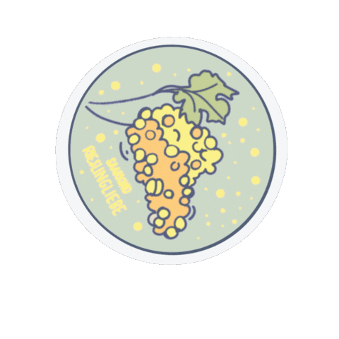Winelover Riesling Sticker by SAARKIND - Find & Share on GIPHY