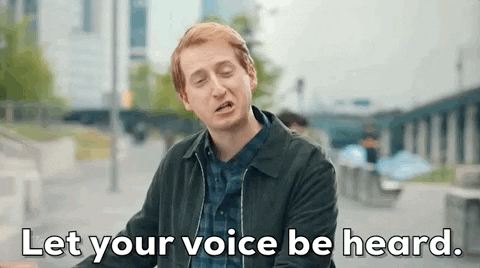 Let-your-voice-be-heard GIFs - Get the best GIF on GIPHY