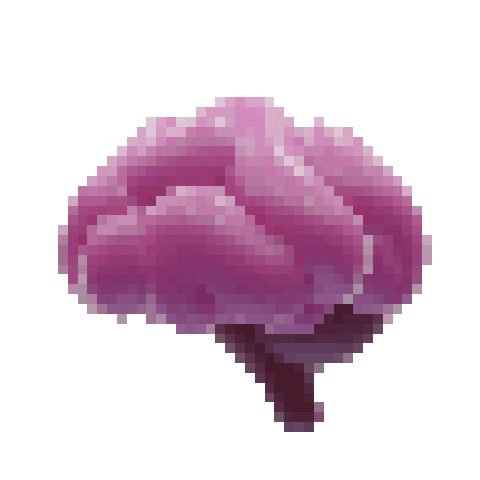 Pixelated Brain Stickers - Find & Share on GIPHY