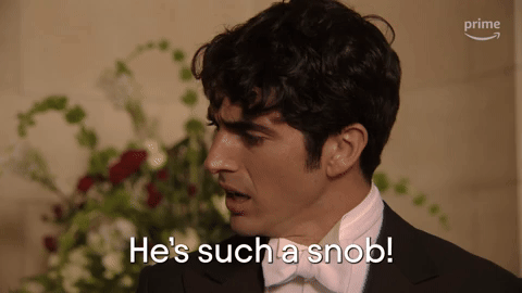 Hes Such A Snob Clips - Find & Share on GIPHY