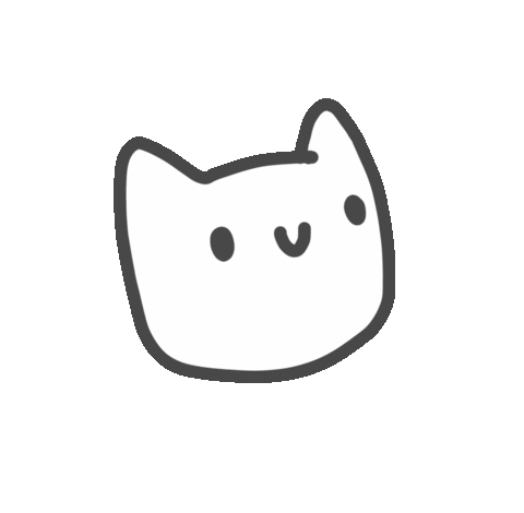 Happy Cat Sticker by odsanyu - Find & Share on GIPHY